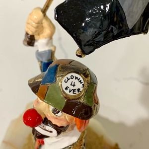 Ron Lee | Art | Vintage 986 Hobo Clown With Umbrella Statue Figurine ...